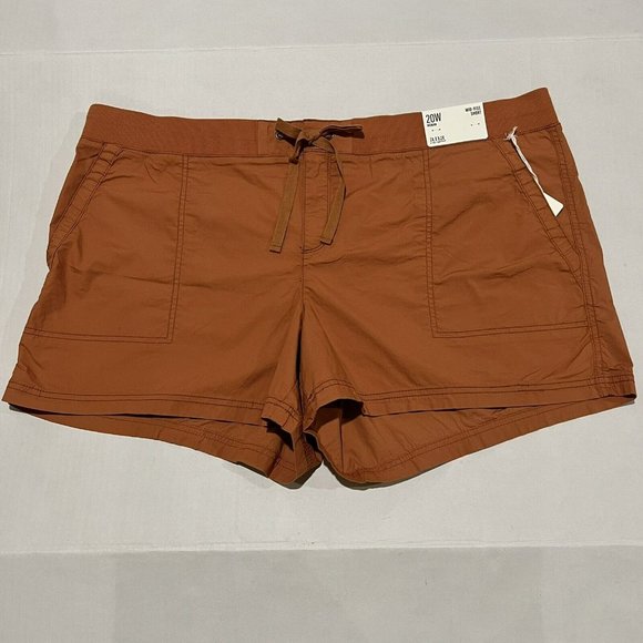 a.n.a | Shorts | Ana Womens Mid Rise Knit Waistband Shortscolor Copper ...